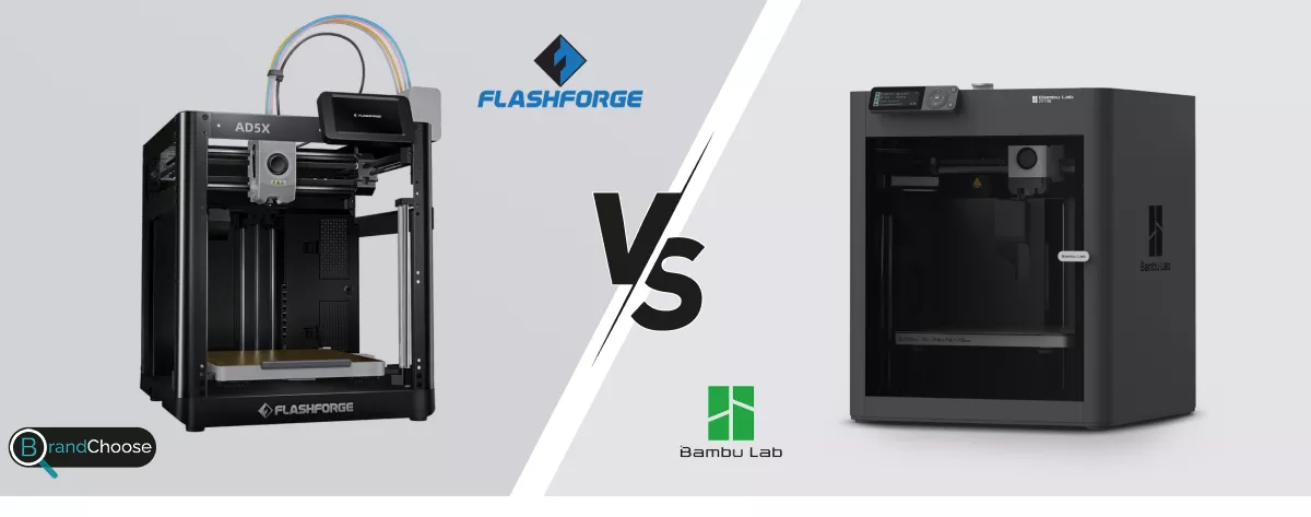 Bambu Lab vs FlashForge 3D Printers 2025: Which 3D Printers Brand is Best? - BrandChoose